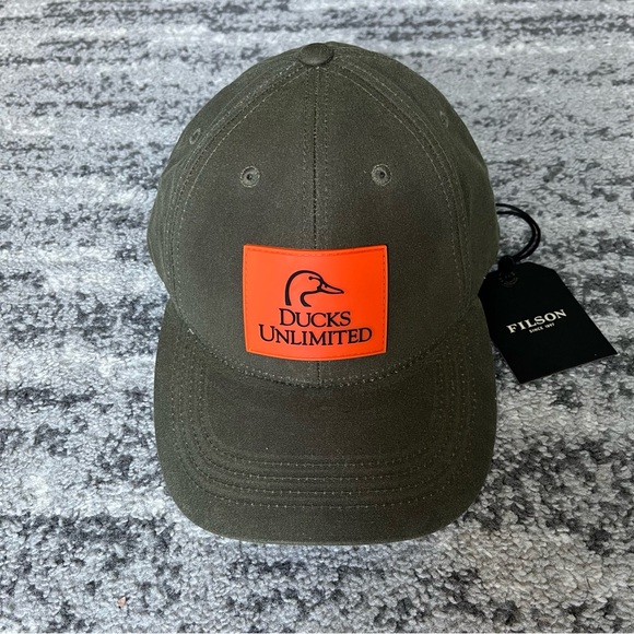 Filson | Accessories | Filson Ducks Unlimited Logger Cap Hat Patch Tin ...